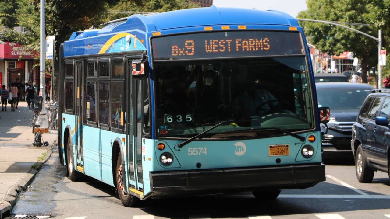 2019 Novabus LFSA #5574 on the Bx9 at Kingsbridge Road and Jerome ...