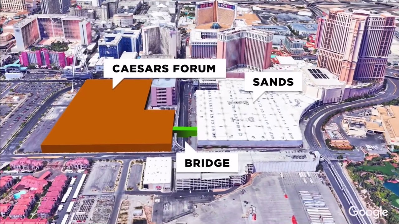 New Caesars Forum Expo Center - Shot Show 2021 - YouTube