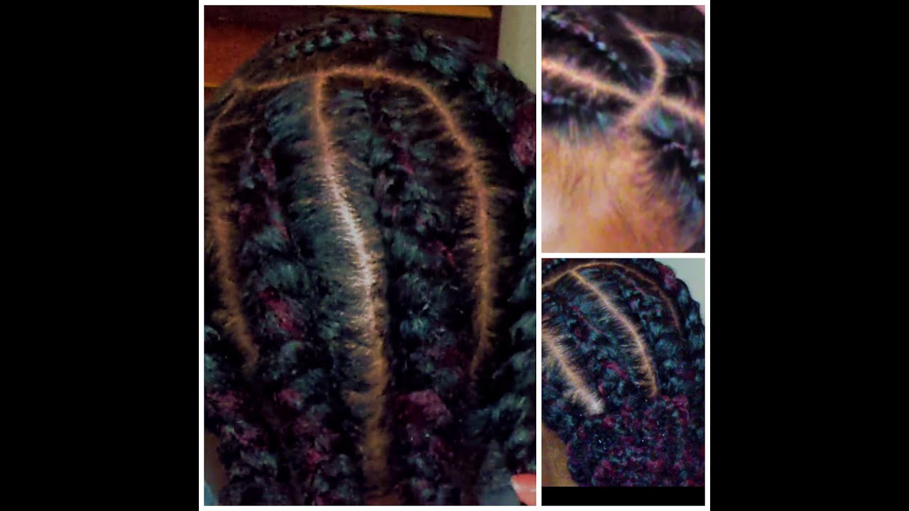 How To/Goddess Braids using Weave - YouTube