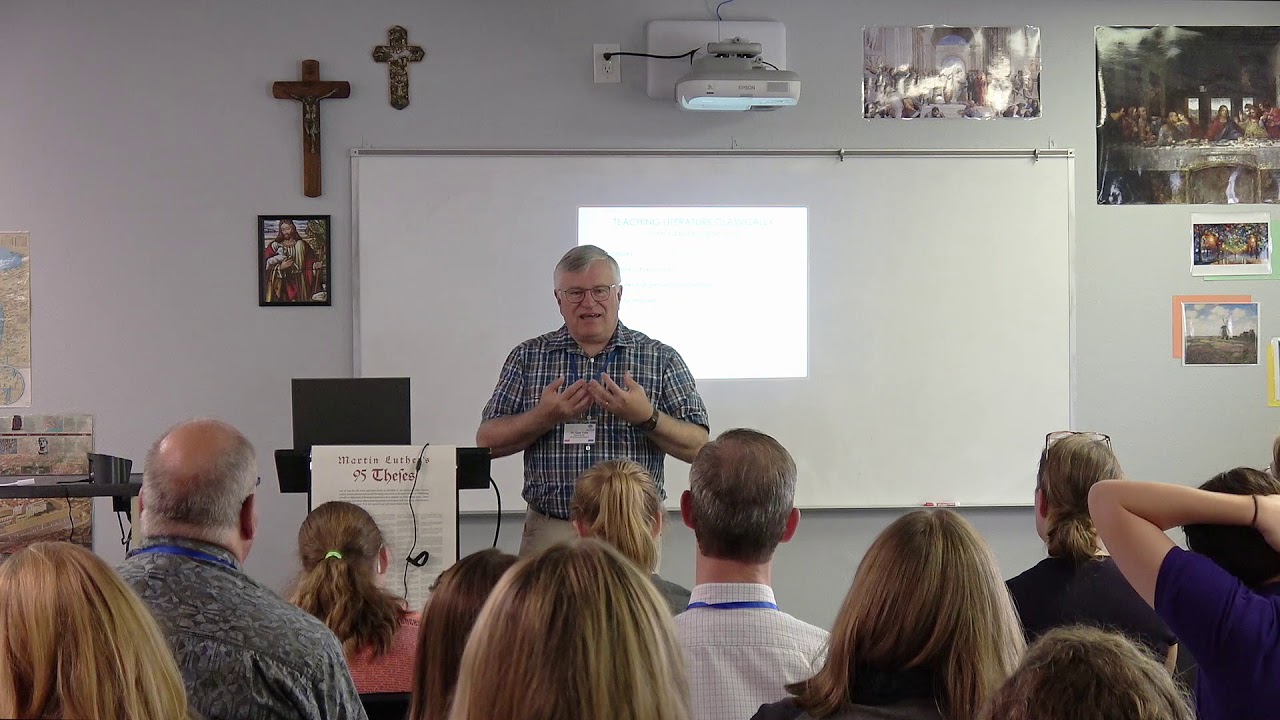 Teaching Literature: Part 1, Dr. Gene Edward Veith - YouTube