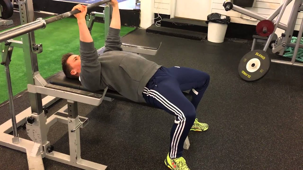 Bench Press - Close Grip - Pronated - YouTube