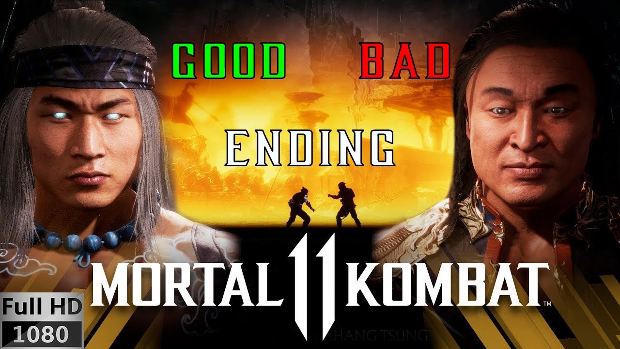 Mortal Kombat 11 Ultimate Good Bad Ending (2019) - YouTube