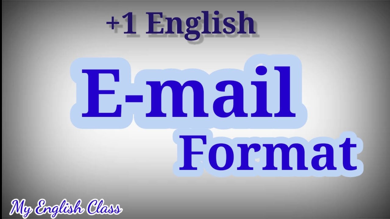 Email format in English Malayalam| Plus one English important questions ...