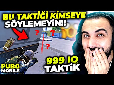 OHA!! 😮 999 IQ EFSANE OLAY!! BU TAKTİKLE 1. OLMAMAK İMKANSIZ! | PUBG MOBILE
