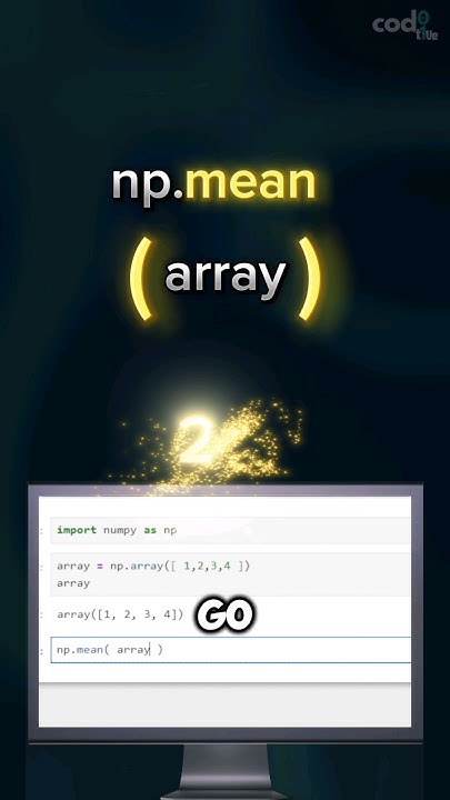 Use This To Find Average And Unique Values As Well With Numpy Python Youtube