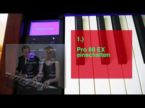 Wie spiele ich als Linkshänder Klavier? Blüthner Pro 88 EX - Linkshänder-Modus