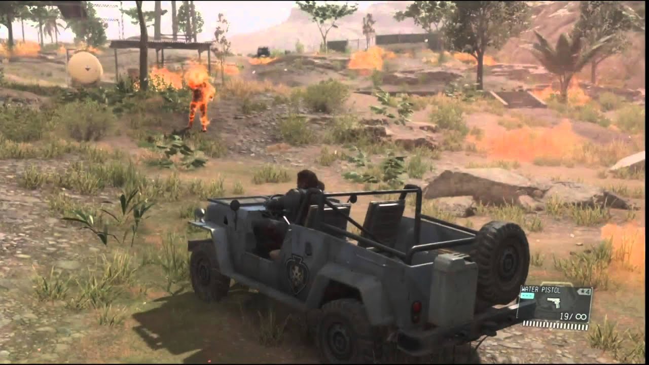 Metal Gear 5 phantom pain - How to fight fireman - YouTube