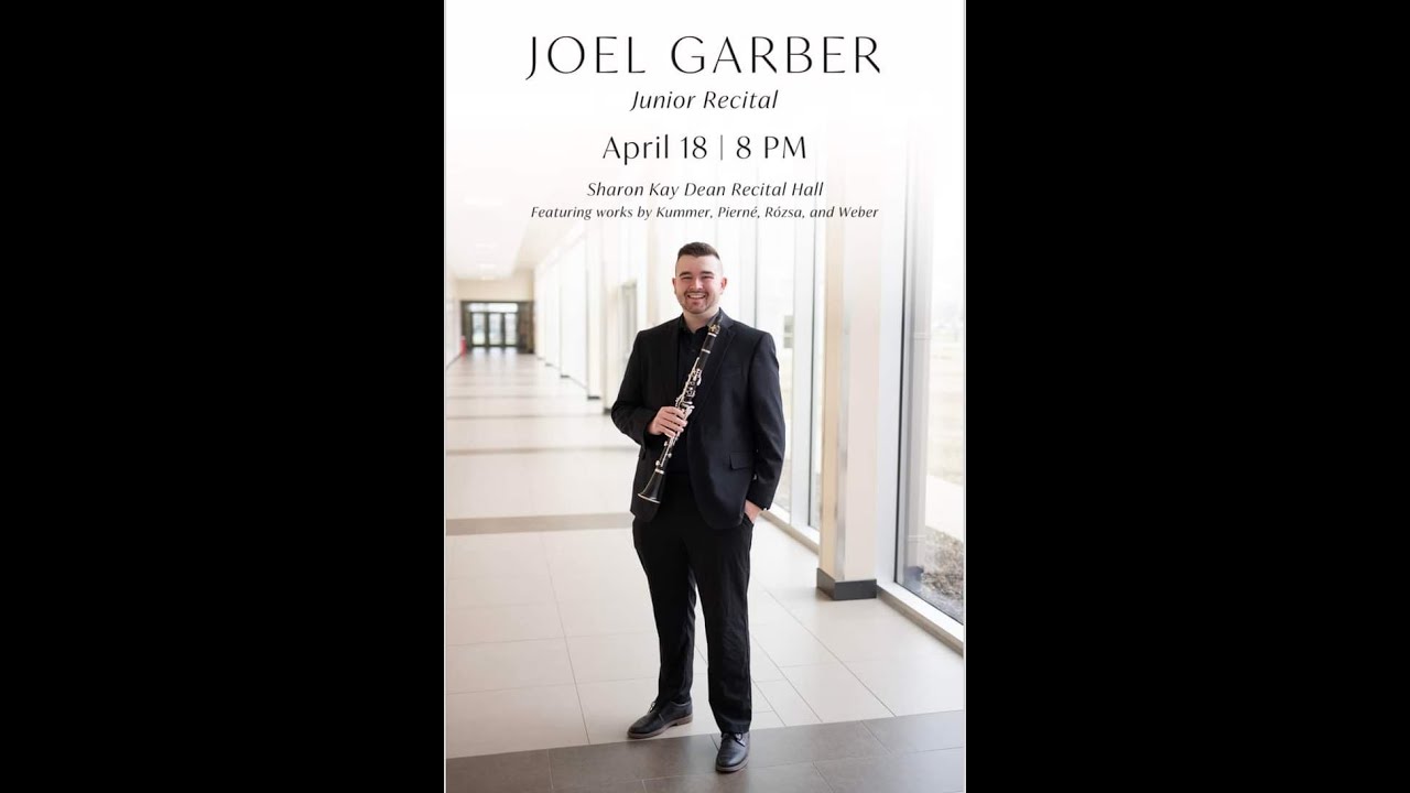 Joel Garber's Junior Recital - YouTube