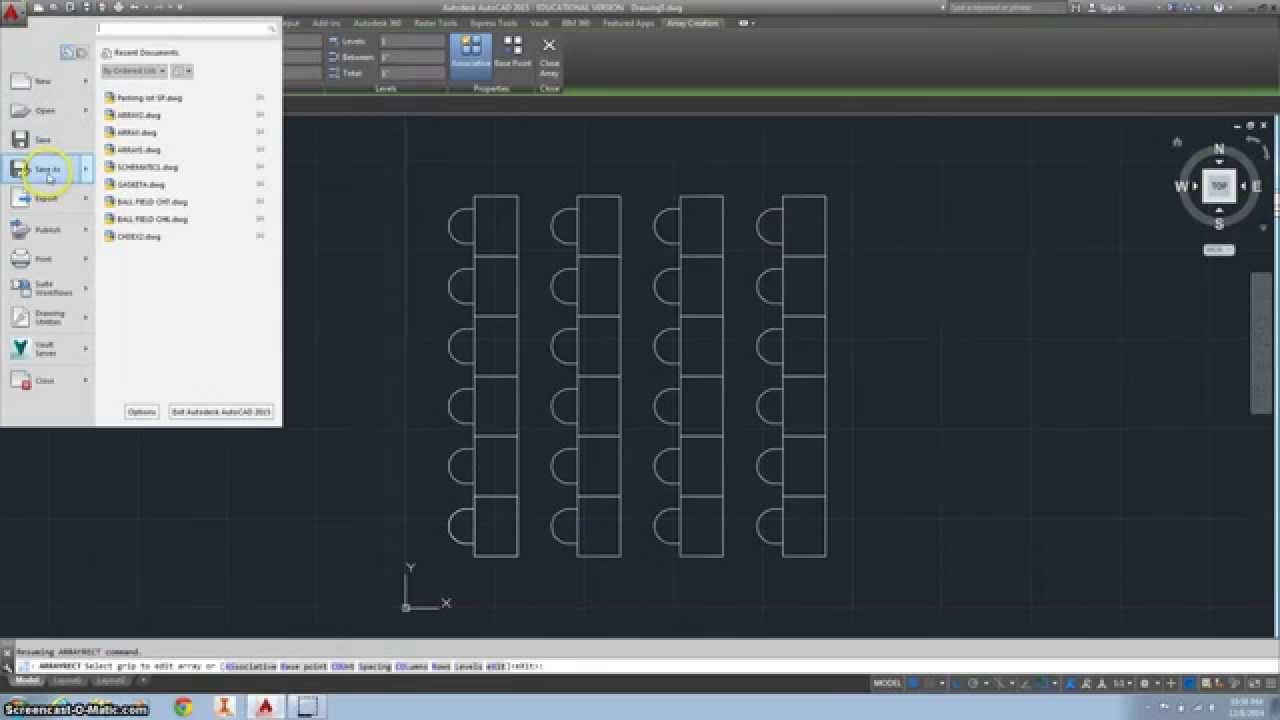 Designing library desks using AutoCAD (Ch9 #17) - YouTube