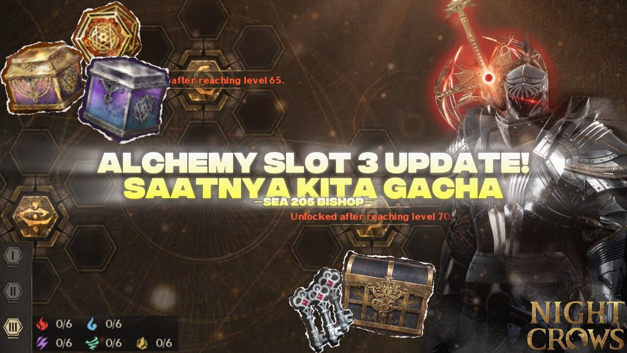 ALCHEMY LUMAYAN GACOR, YUK WD #NIGHT CROWS INDO# BISHOP SEA 205 - YouTube