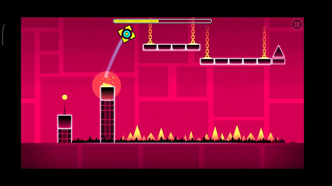 geometry dash part 2 - YouTube