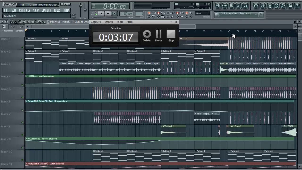 FL Studio - Beautiful Tropical House Project (by Vanni) - YouTube