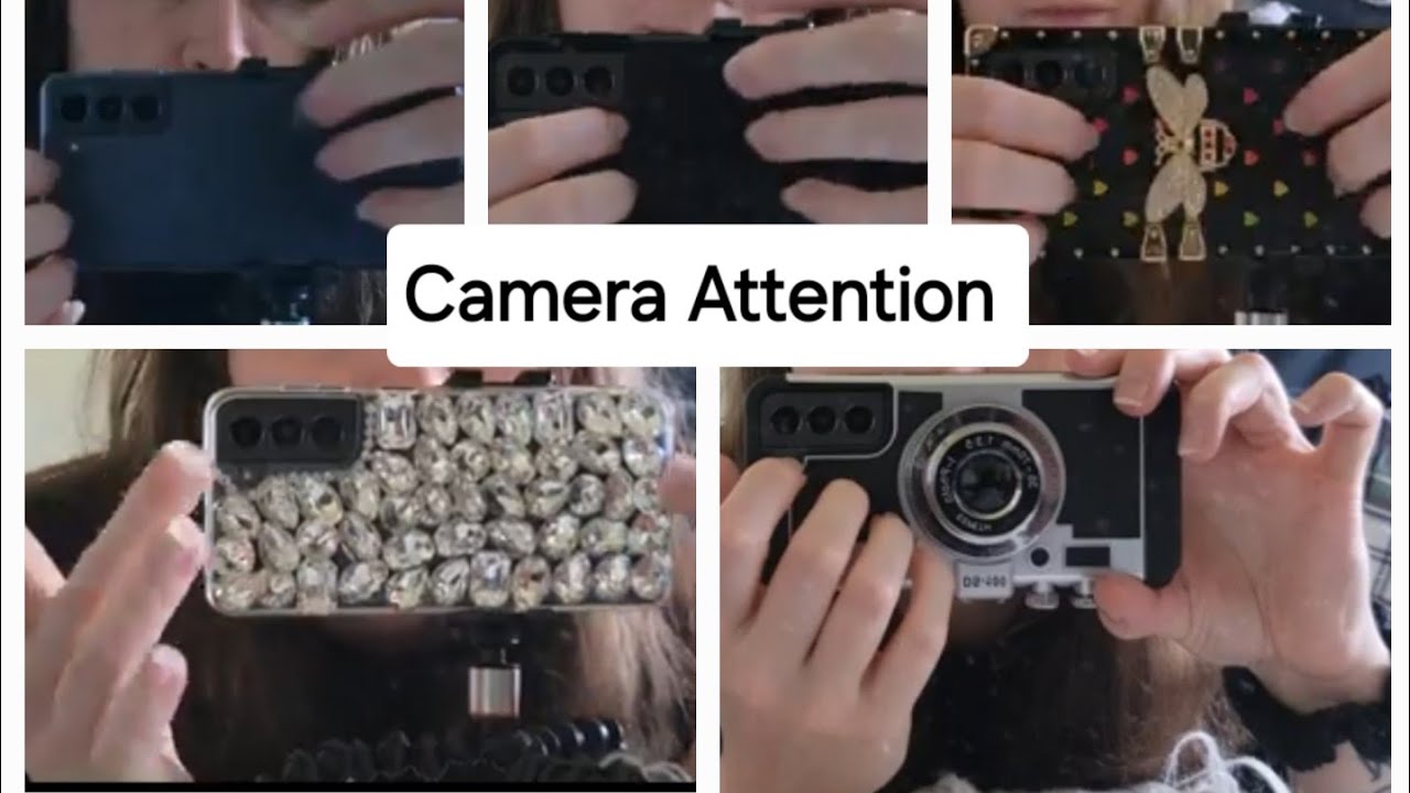 ASMR | All the Camera Attention for all the Tinglies | some whispers ...