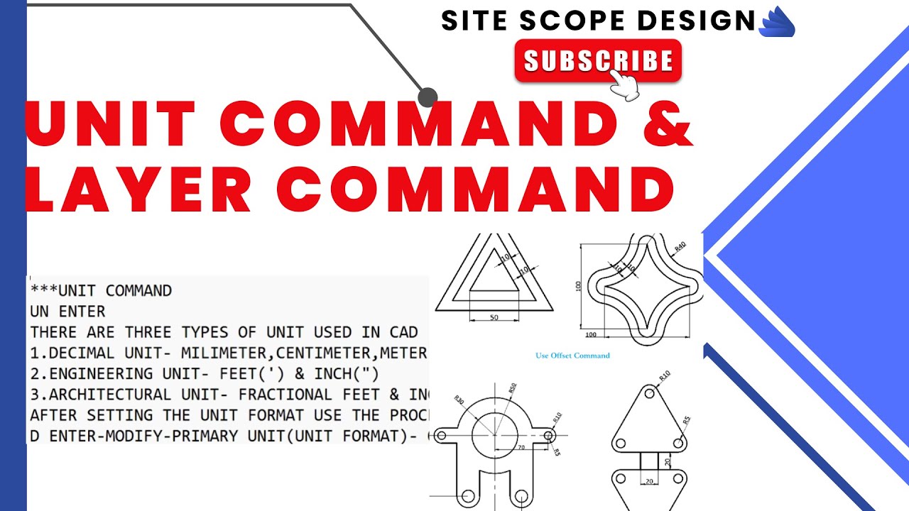 DAY 7 Unit Command & Layer Command - YouTube