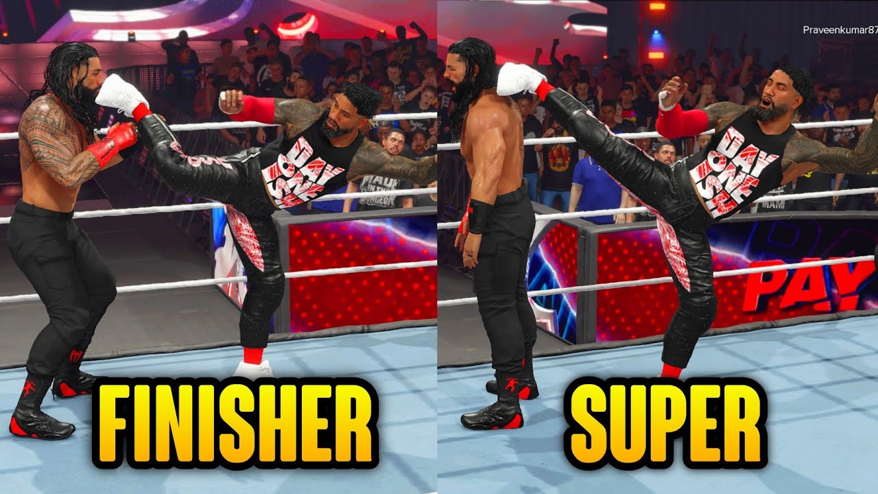 20 Moves You Should Add As A Super Finisher For Your Superstar (WWE ...