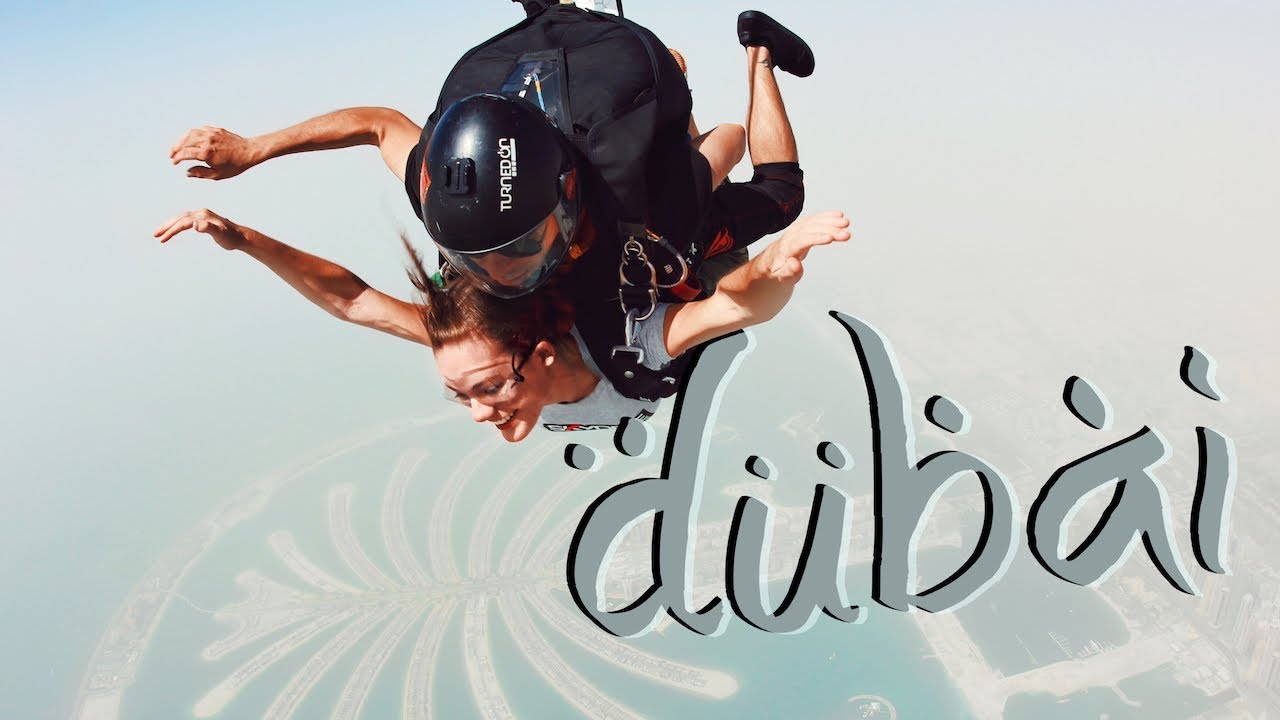 Dubai Travel Vlog | Skydive, Desert Safari, Hot Air Balloon, Zip Line ...