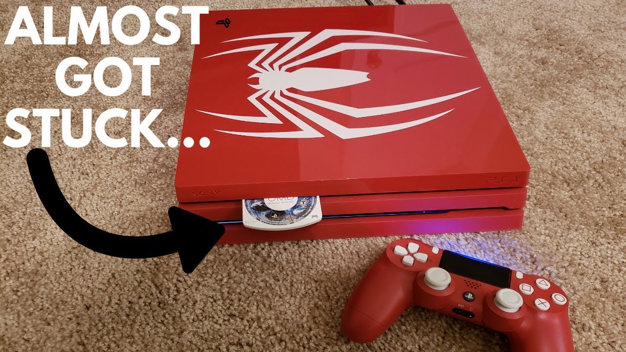 What Happens When You Put a Foreign Disc in a SPIDERMAN PS4?? - YouTube