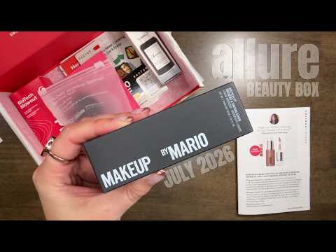 allure Beauty Box Unboxing // Sweaty Season // July 2026
