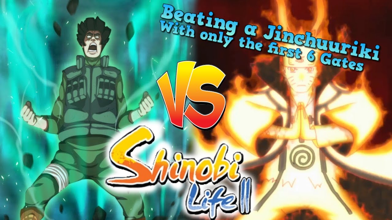 8 Inner Gates vs 9 Tails Chakra Mode | Open World | in Shindo Life 2 ...