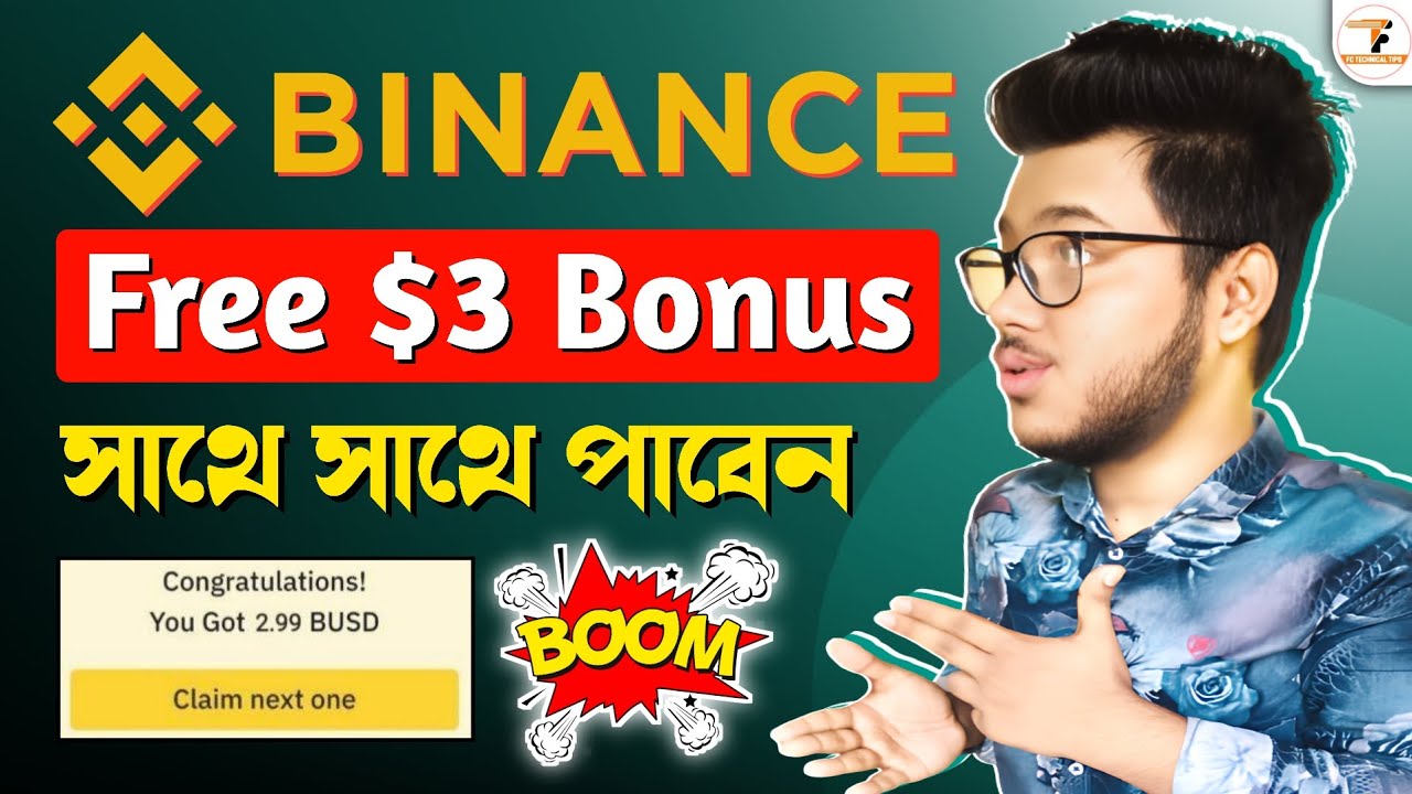 Binance New Offer $3 Bonus | Binance New Offer Today | Binance Red ...