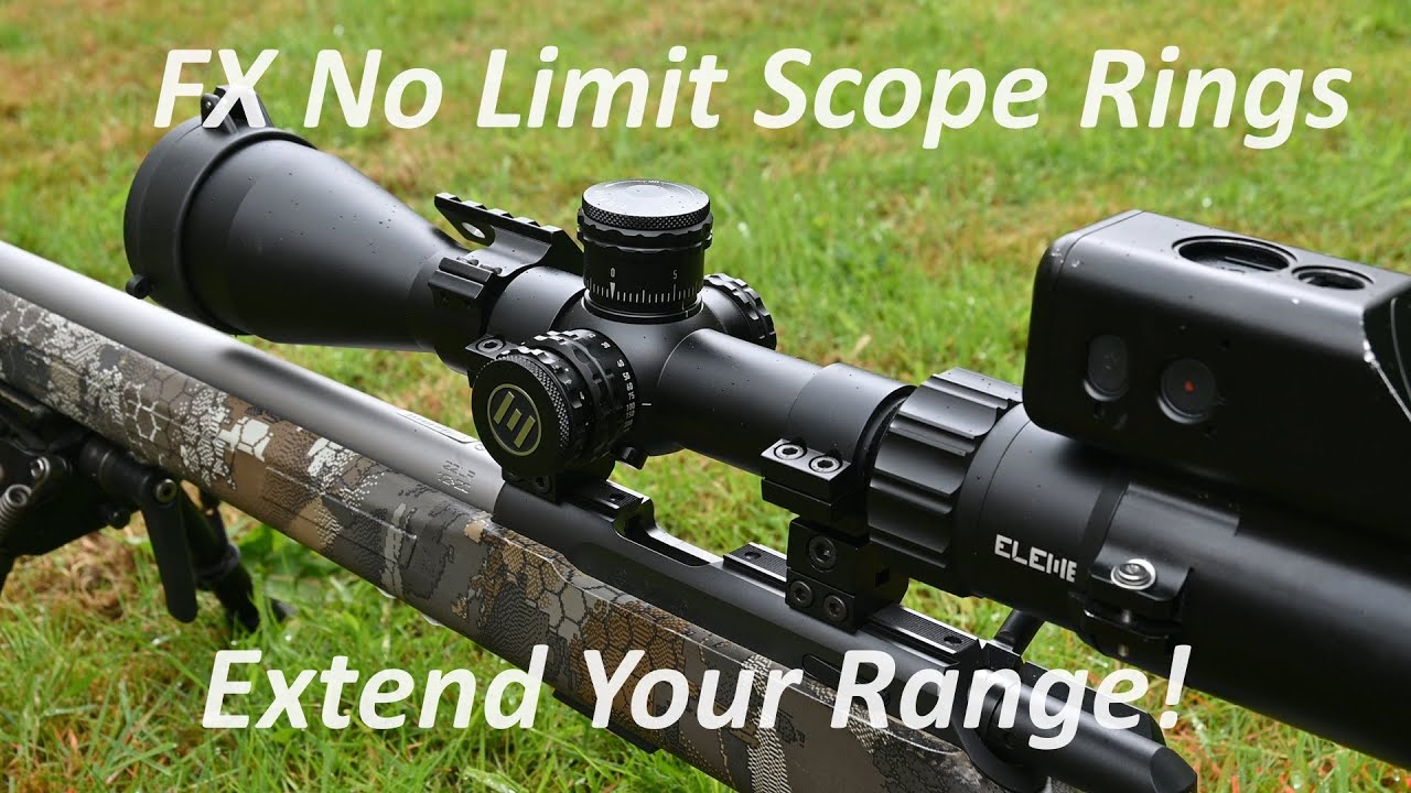 Adding FX No Limit Adjustable Scope rings to CZ 457 Stainless Synthetic ...