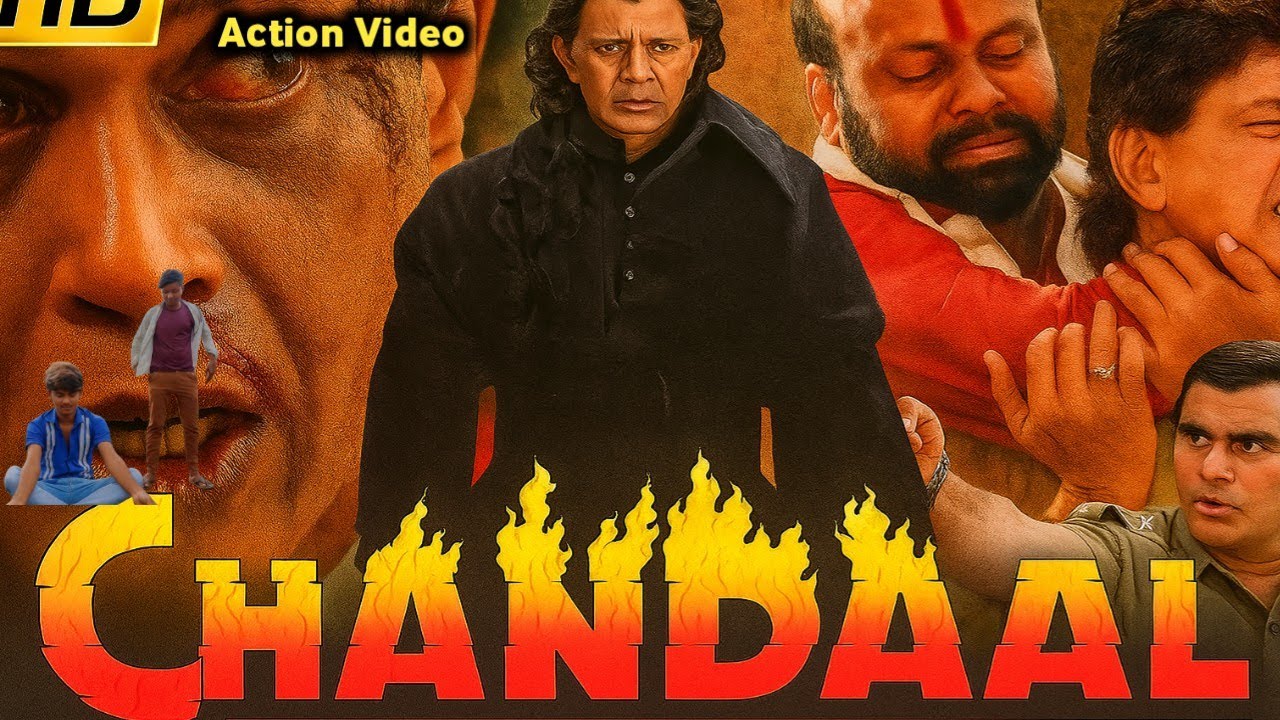 Chandal Movie Action Scene 🔥 Mithun Chakraborty Hindi movie (1998) Full ...