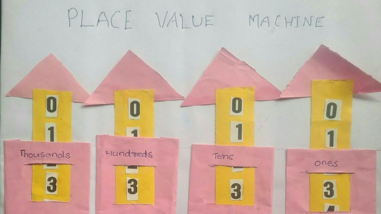 Place value machine making - YouTube