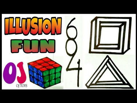 8 Magical And Optical ILLusions For Kids - YouTube