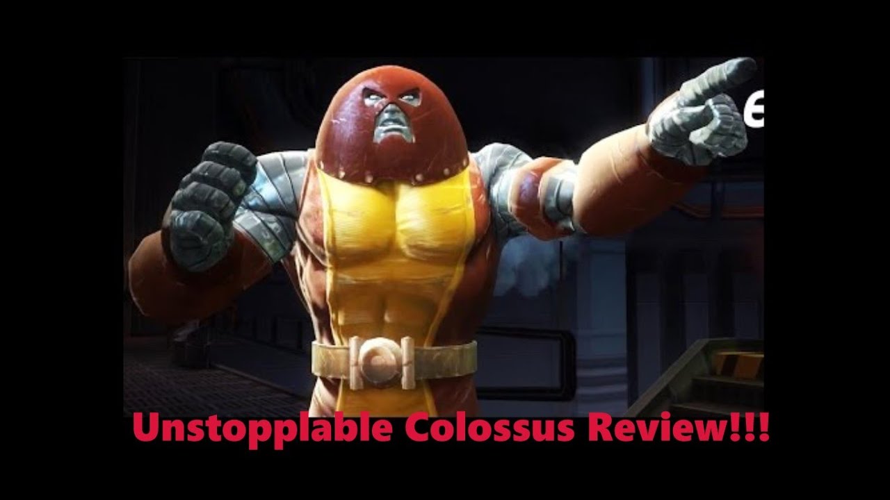 Marvel Contest of Champions: Unstoppable Colossus - YouTube