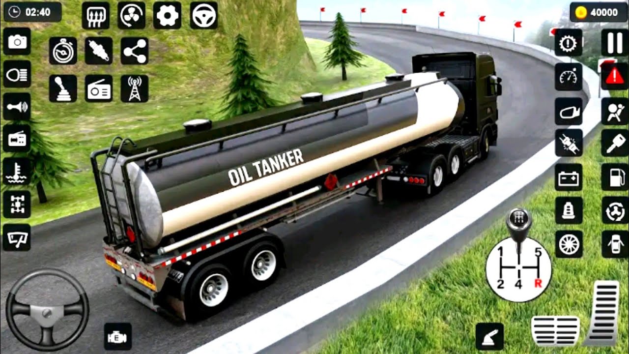 Oil Tanker Transport Simulator Gameplay Android - YouTube