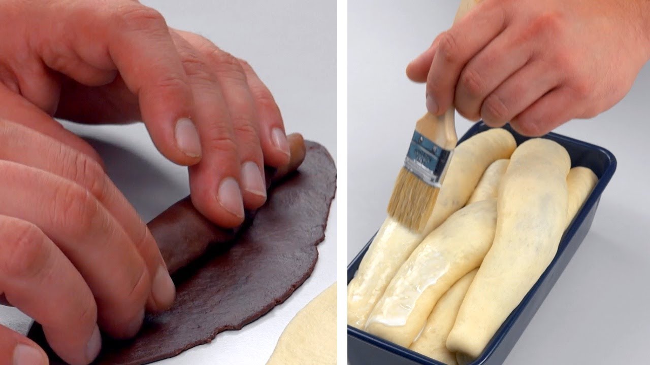 3-Colored Dough Will Delight Your Guests - YouTube