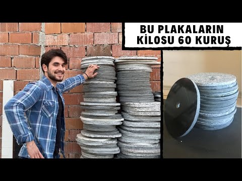80 Kg Ağırlık Plakasını 50 Liraya Yaptırdım!! // Home Gym Büyüyor