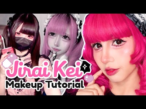Jirai Kei Girl 🖤🎀 MakeUp Tutorial | Sandra Inoue - YouTube