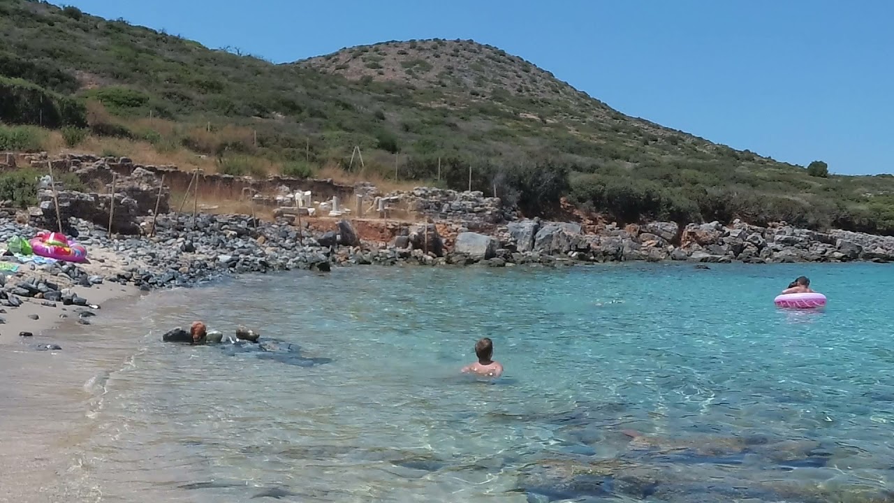 Kolokitha Beach, Elounda, Kréta - YouTube