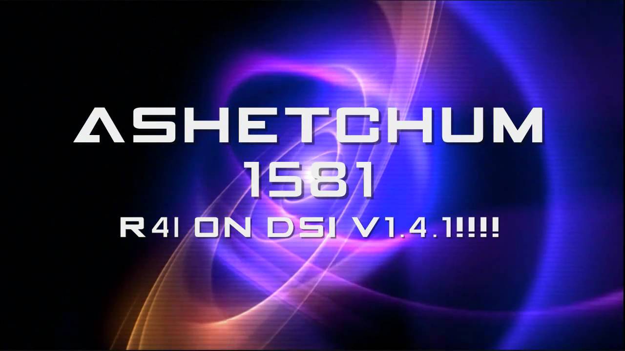 R4i-SDHC on DSi v1.4.1 [HD] - YouTube