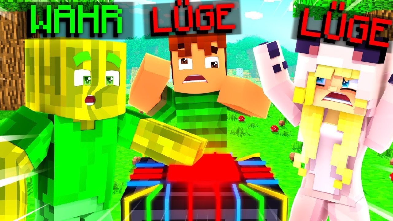 ISY & FLO TESTEN den LÜGENDETEKTOR?! - Minecraft WOLF 2 - YouTube