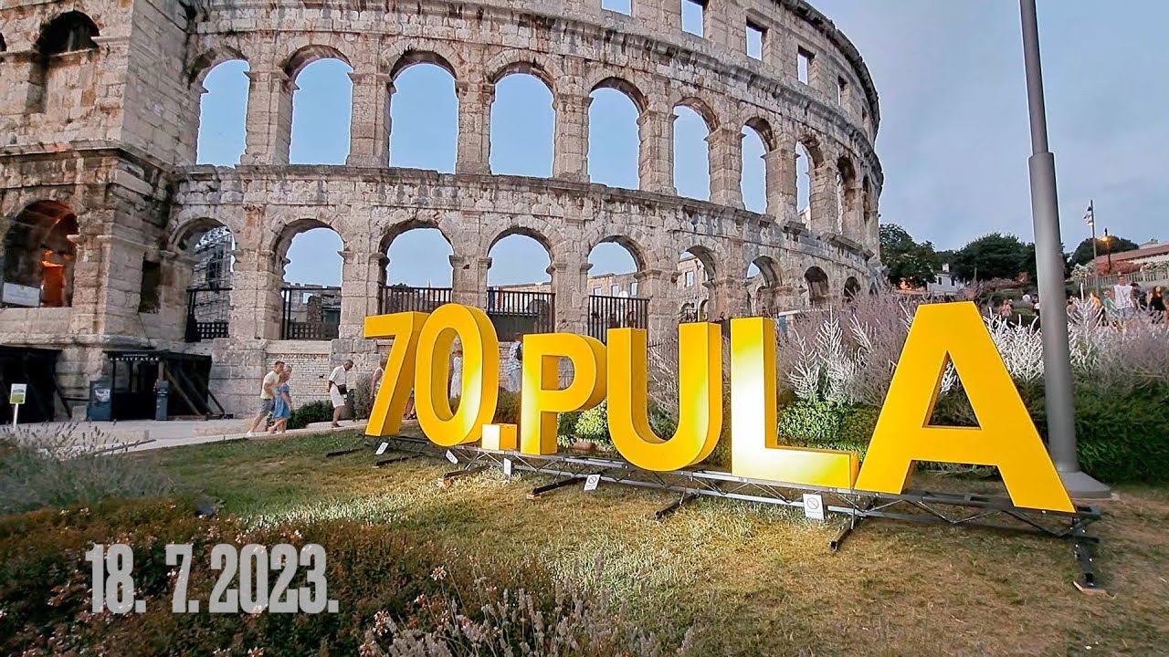 Pula film festival 18. 7. 2023. - YouTube
