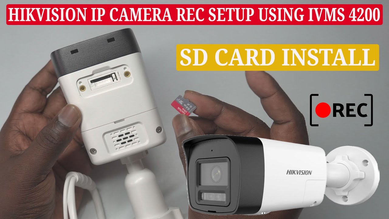 How to Install an SD Card and Configure Recording for Hikvision IP ...