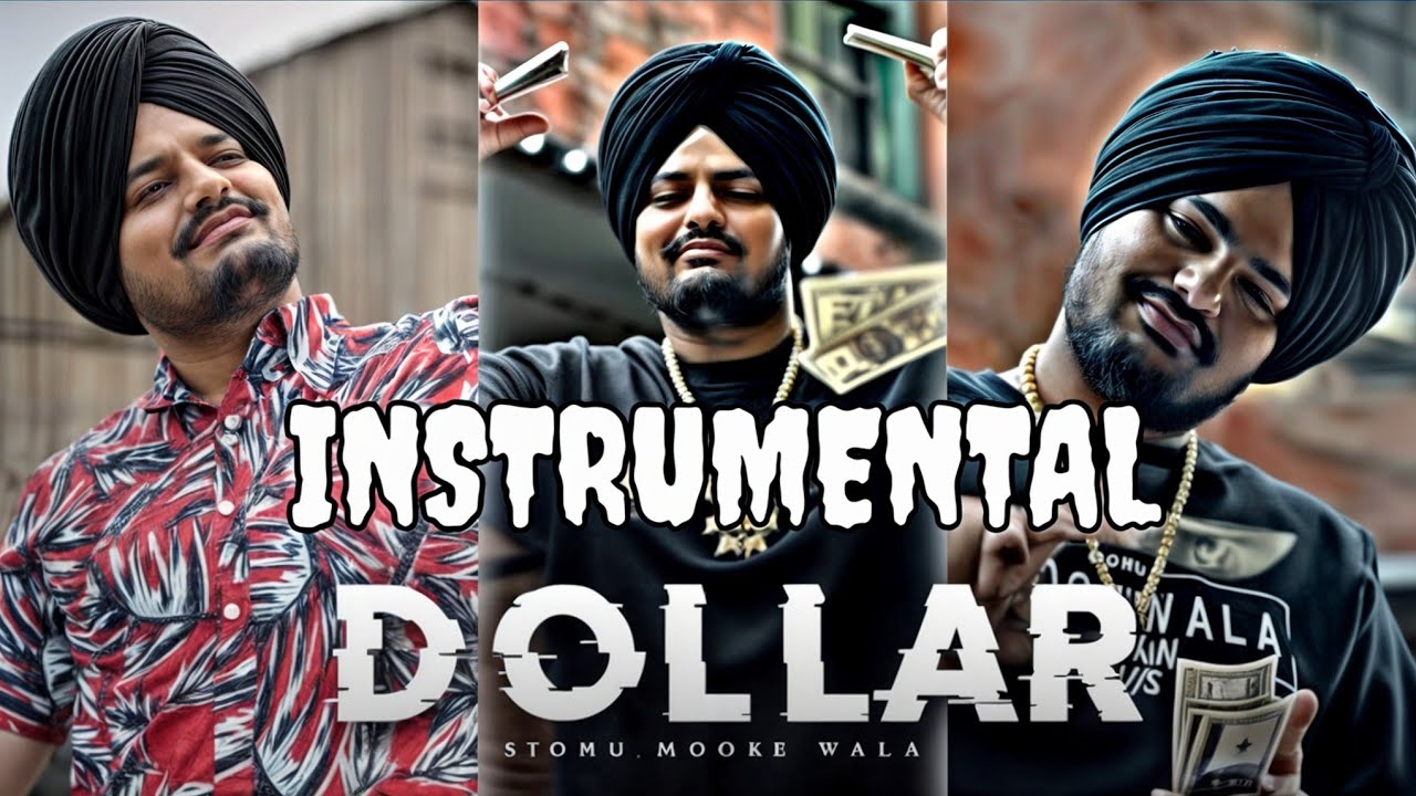 DOLLAR💕 SONG SLOWED🥶- (INSTRUMENTAL) 🤩MUSIC 💫shidu Moose wala Punjabi ...