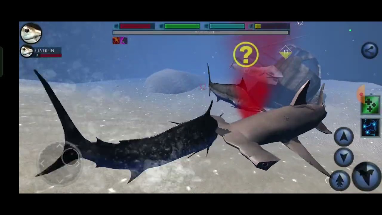 Ultimate Ocean Simulator:Defeating Hammerhead Shark - YouTube