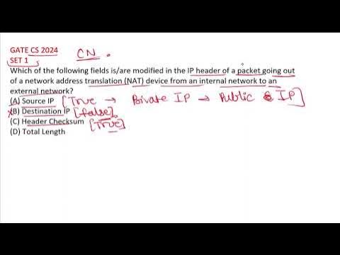 Computer Networks GATE CS PYQ 2024 - YouTube