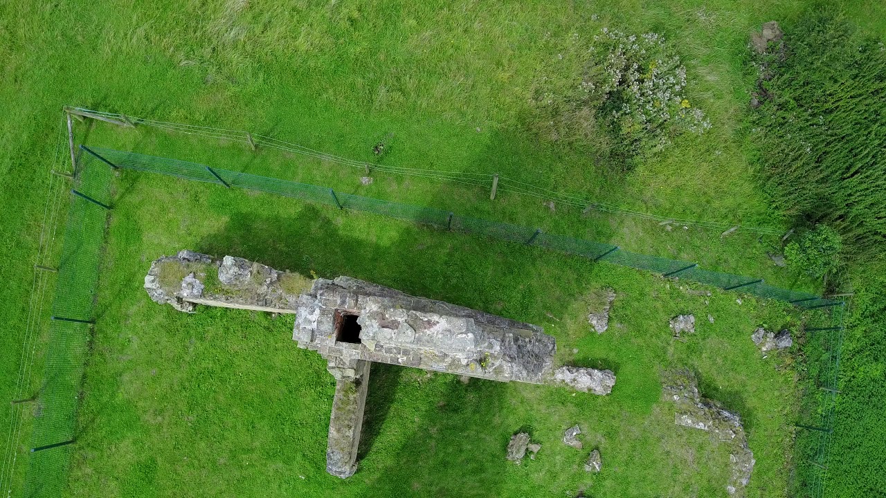 Codnor Castle in depth on DJI Mavic pro 13/08/17 - YouTube