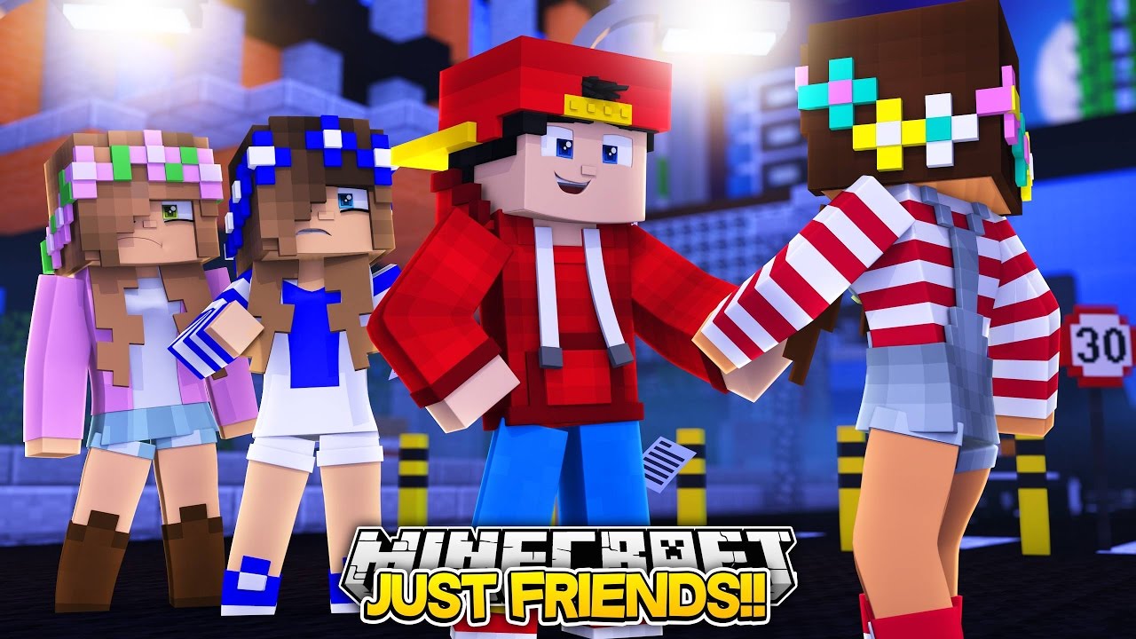 Minecraft Adventure - JUST FRIENDS! - YouTube