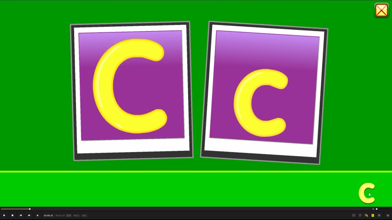 Educational Language Skills: Starfall ABC for Preschool = C - YouTube