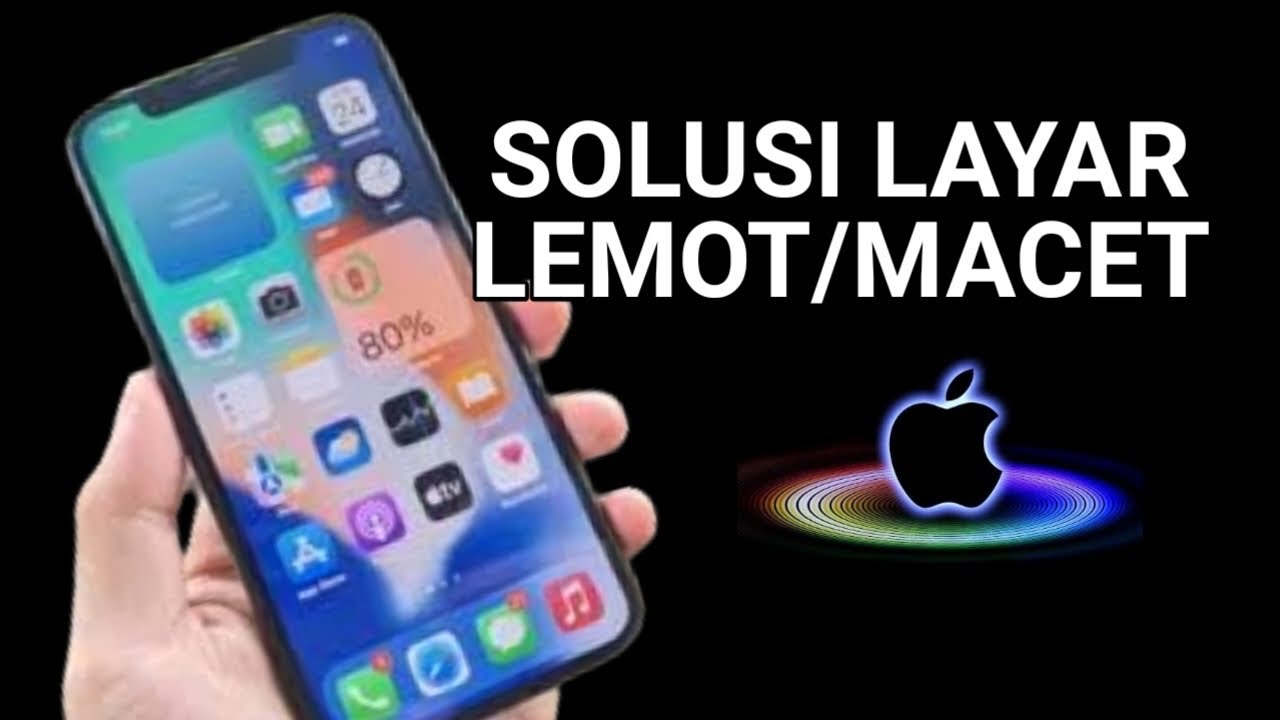 Cara Mengatasi Layar iPhone Lemot - YouTube