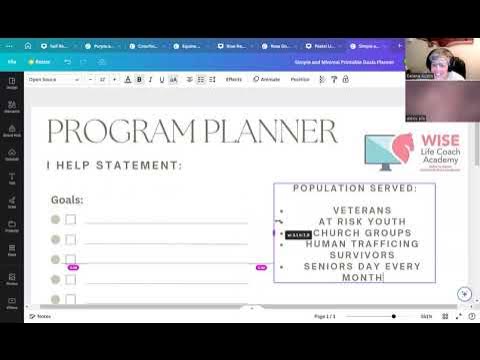 Creating Goals to Support The I Help Statement - YouTube