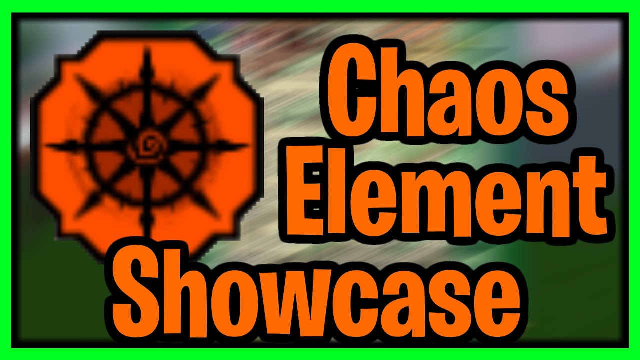 *MAX* CHAOS ELEMENT SHOWCASE, OP STUN ELEMENT (Shindo Life Rellgames ...