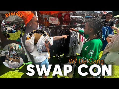 VLOGMAS Weekly vlog : I WENT TO THE BIGGEST SWAP CON IN DALLAS TX - YouTube