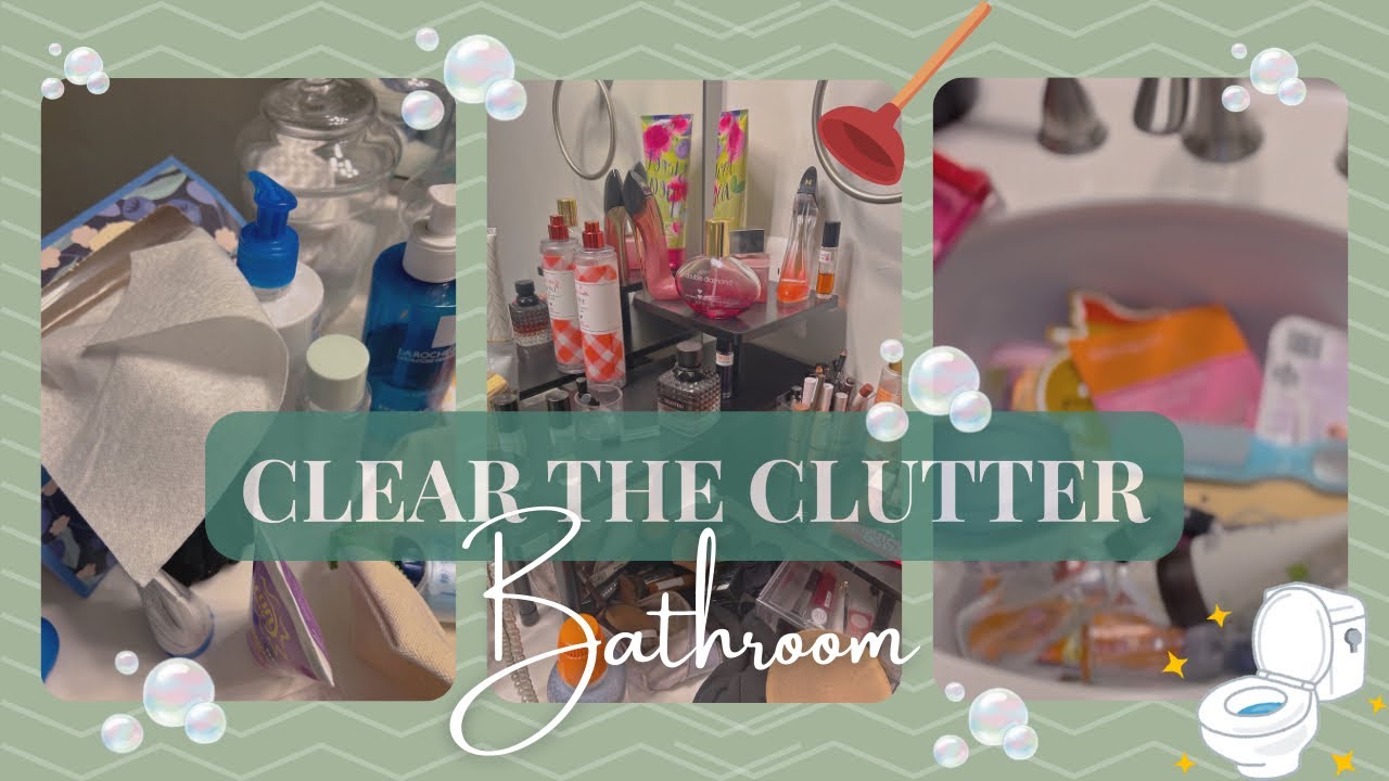Bathroom Clean-Out | Clear the Clutter 2024 - YouTube