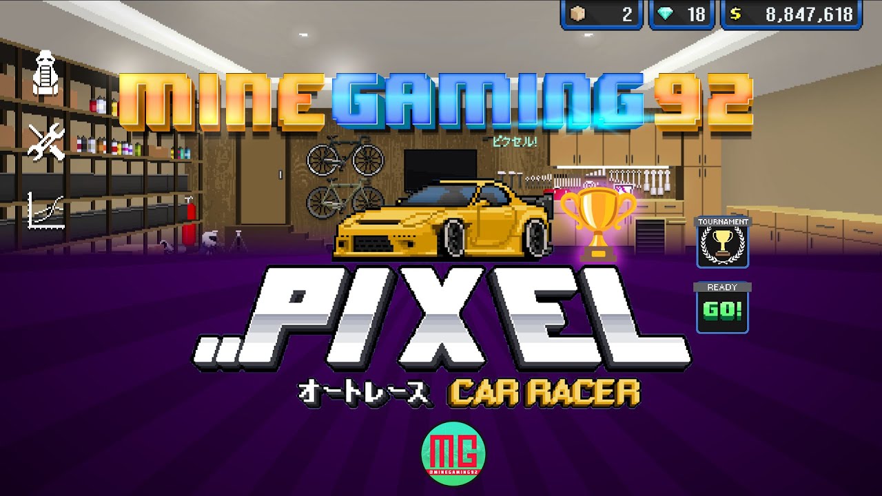 Pixel Car Racer Live Gameplay on PC Simulator @MineGaming92 # ...